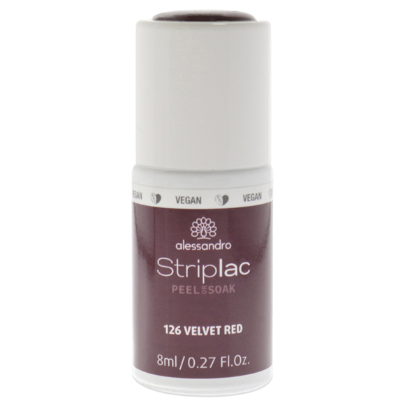 Alessandro | Makeup | Striplac Peel Or Soak 26 Velvet Red By Alessandro ...